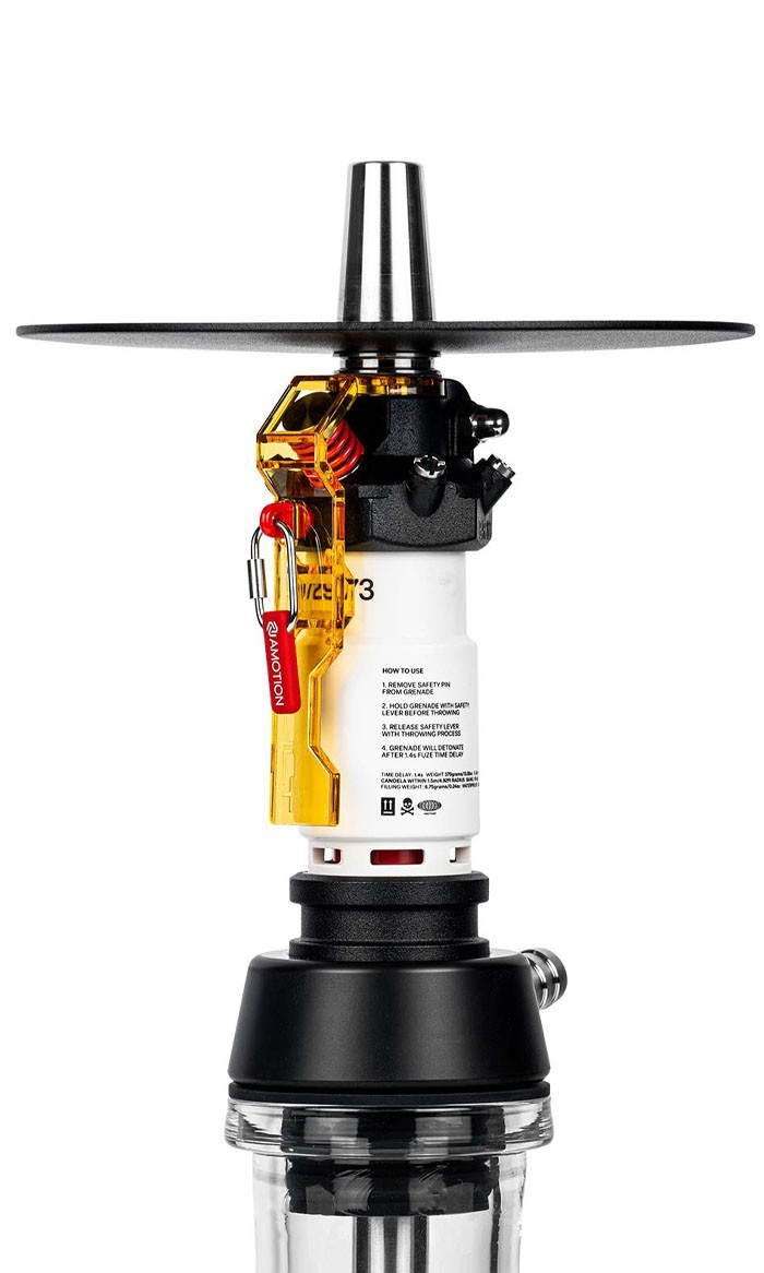 AMOTION FLASH BANG AMBER – Rauch Island